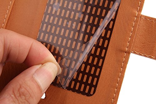 Tnviud Pattern Wallet Design Flip PU Leather Cover Skin Protection Case for Emporia Happy E30 1.8" (Lovely)