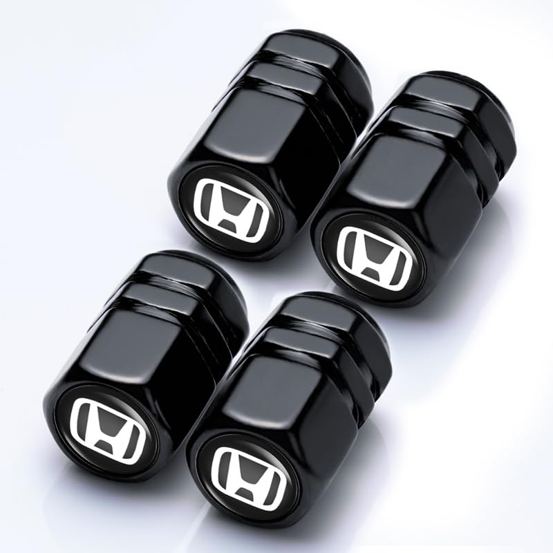 Moptrek ve Caps for Honda Accord Civic Fit CRV Pilot EX CR-V EX-L Touring Pilot,Car Tire Dus Garden Sculpture Outdoor Decoration