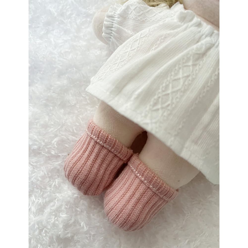 niannyyhouse 15cm 20cm Plush Doll Clothes Shorts Thickened Leggings Ribbed Socks Soft Stuffed Plush Toy Dress Up (a2, 20cm)