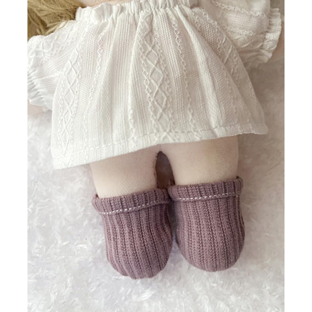 niannyyhouse 15cm 20cm Plush Doll Clothes Shorts Thickened Leggings Ribbed Socks Soft Stuffed Plush Toy Dress Up (a2, 20cm)