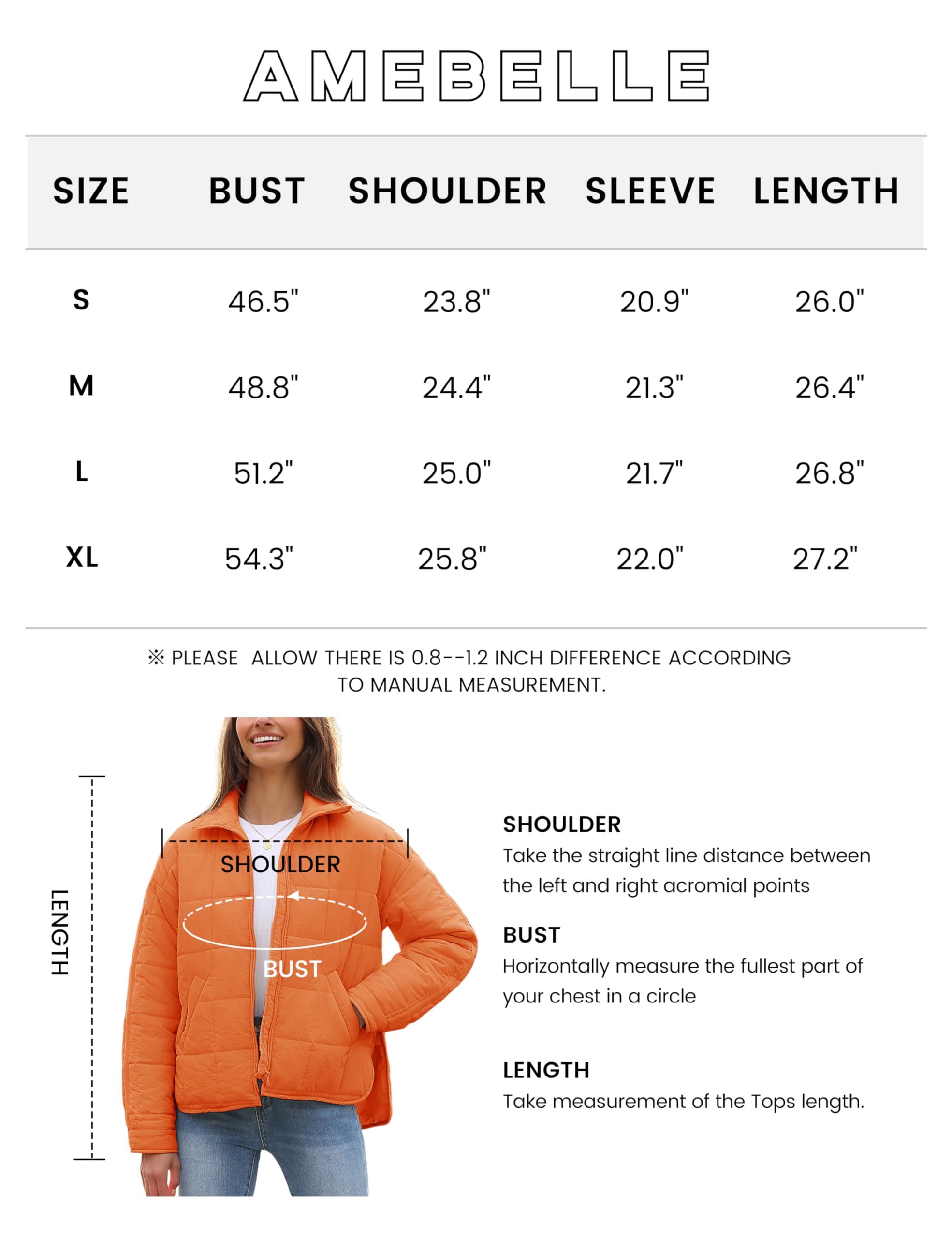 AMEBELLE Women’s Quilted Oversized Puffer Jacket Lightweight Zip Up Winter Warm Coat Outerwear with Pockets(2612-Pink-XL)