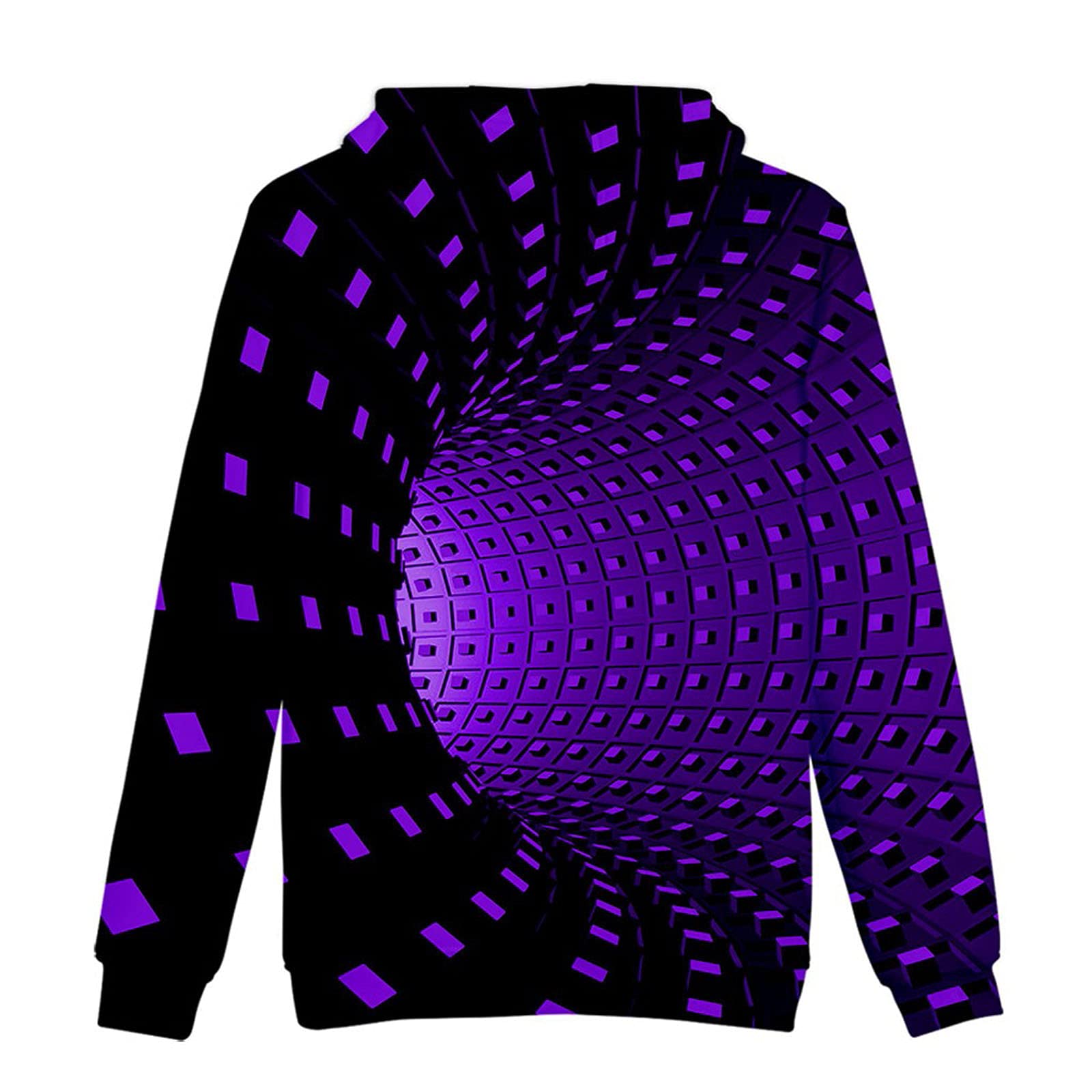 Ymosrh Mens Sweatshirts, Hooded 3D Graphic Long Sleeve Drawstring Pullover Hoodies Sweatshirt Lightweight Sueter De Hombre Moda 2023 Hoodies Y Sudaderas Para Sweatshirts Hoodies (M, Purple)
