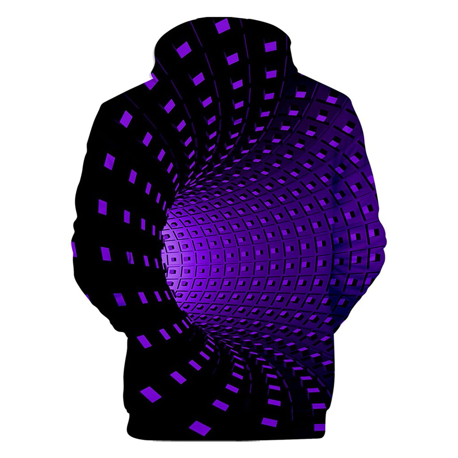 Ymosrh Mens Sweatshirts, Hooded 3D Graphic Long Sleeve Drawstring Pullover Hoodies Sweatshirt Lightweight Sueter De Hombre Moda 2023 Hoodies Y Sudaderas Para Sweatshirts Hoodies (M, Purple)