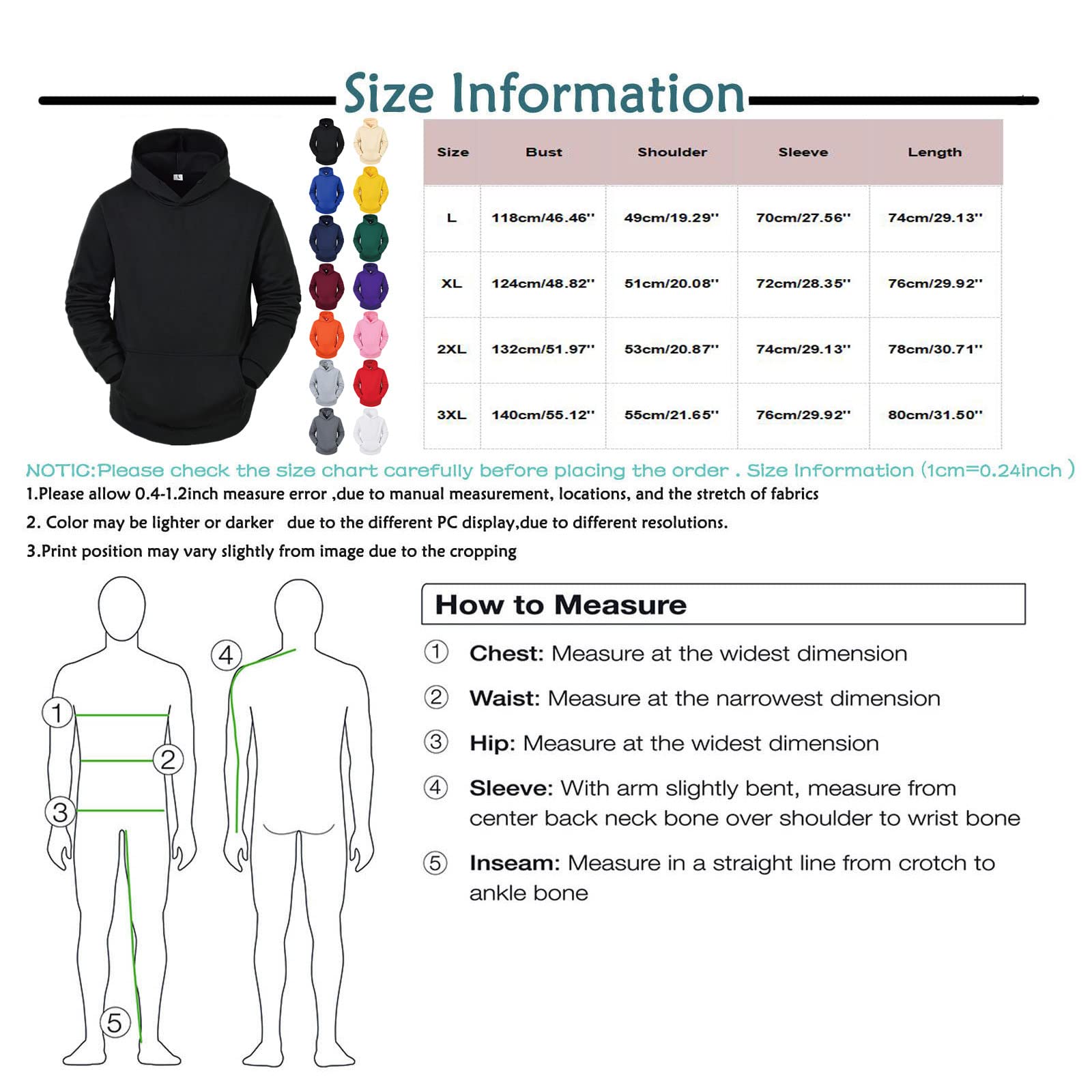 Ymosrh Mens Hoodies, Pullover Long Sleeve Cozy Sport Outwear Solid Color Hoodie With Pockets Men's Pullover Hoodie Blank For Printing Sudaderas Hombre Con Gorro Men Pullover Hoodie (XL, Navy)