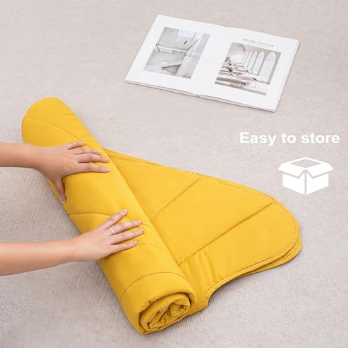 Dropshipful Cat Dog Blanket, Leaf Blanket Shaped Cushion Household Pet Blanket, 3D Yellow Leaves Blanket for Dog Bed and Cat Bed, Couch, Sofa