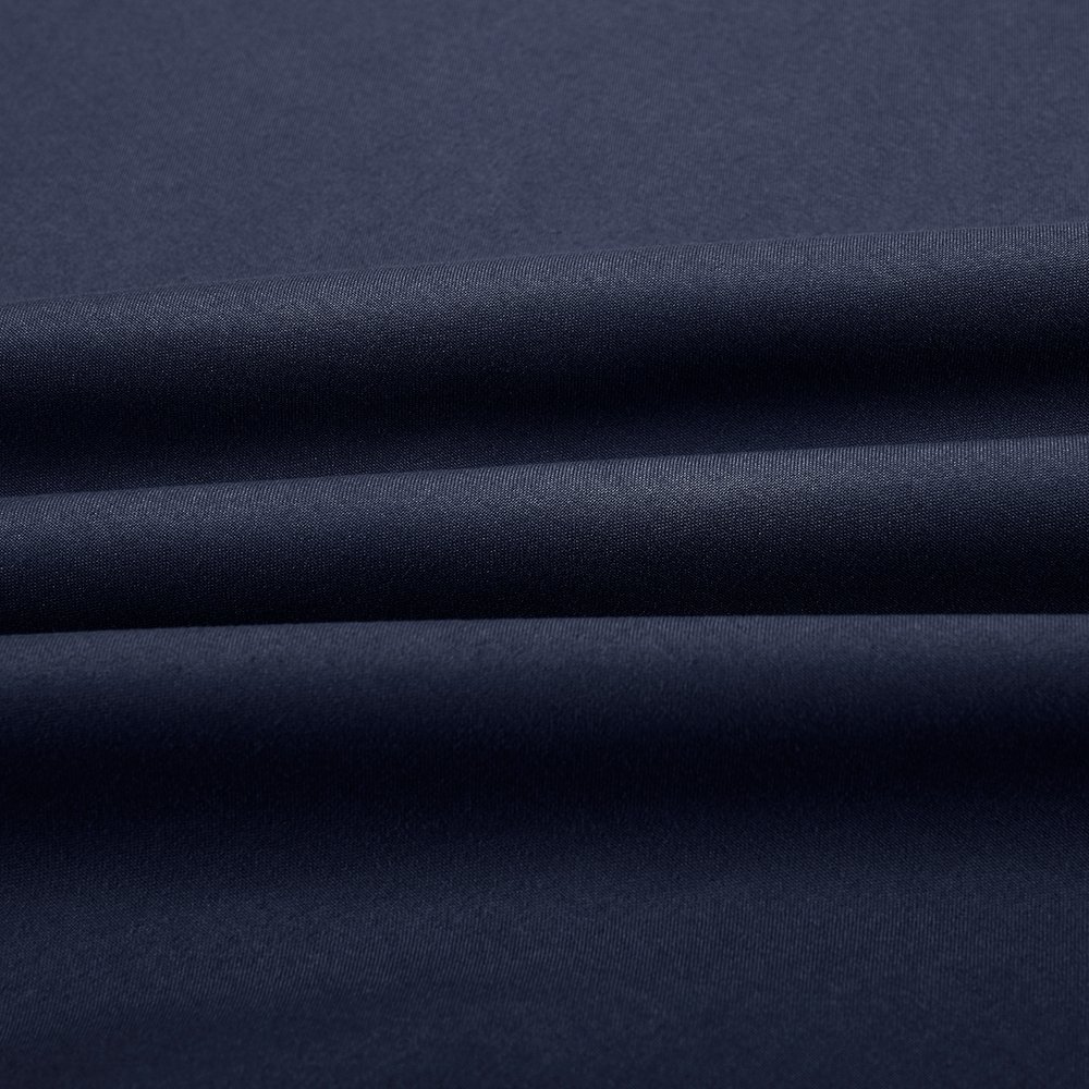 Full Size 6 Piece Bed Sheet Set (Flat Sheet 19" Fitted Sheet 4 Pillowcases) Eco Friendly Wrinkle Free Sheets Machine Washable Hotel Bedding Silky Soft - Navy Blue