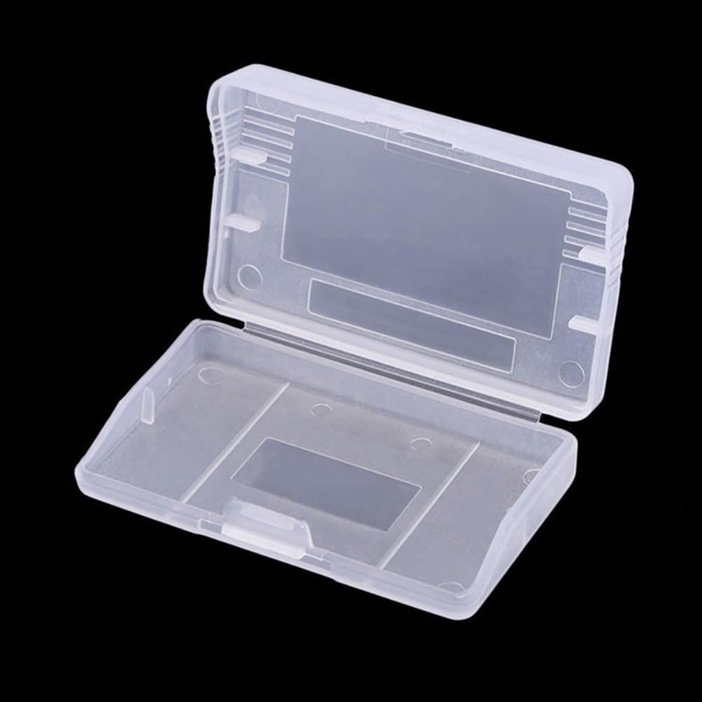 Junsi 10pcs Game Cartridge Case Clear Protective Case Compatible with Nintendo Gameboy Advance GBA SP