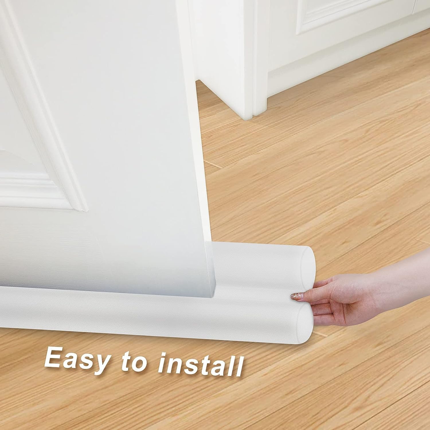 MAXTID Under Door Draft Stopper - Seal Gap 36' Adjustable | Weather Stripping Noise Blocker