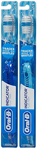 Oral B Indicator Toothbrush, Soft Compact Head (colors may vary)