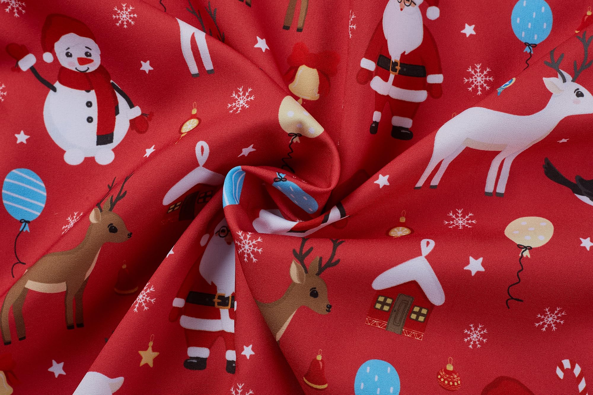 GRTXIN Christmas Shirts for Men Hawaiian Santa Claus Vacation Shirt Short Sleeve Button Down Dress Shirts(Red-M)