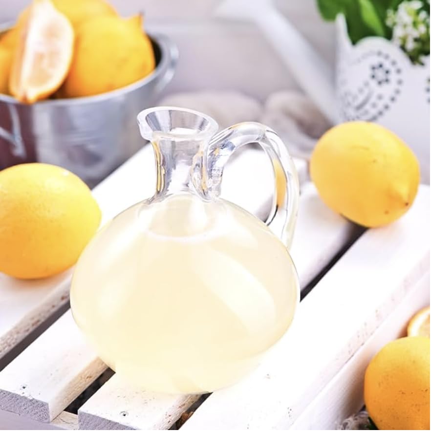 Couger| Real Lemon 100% Concentrated Lemon Juice, 2.5 oz. 4-pack Bundle With Couger Recipe Card