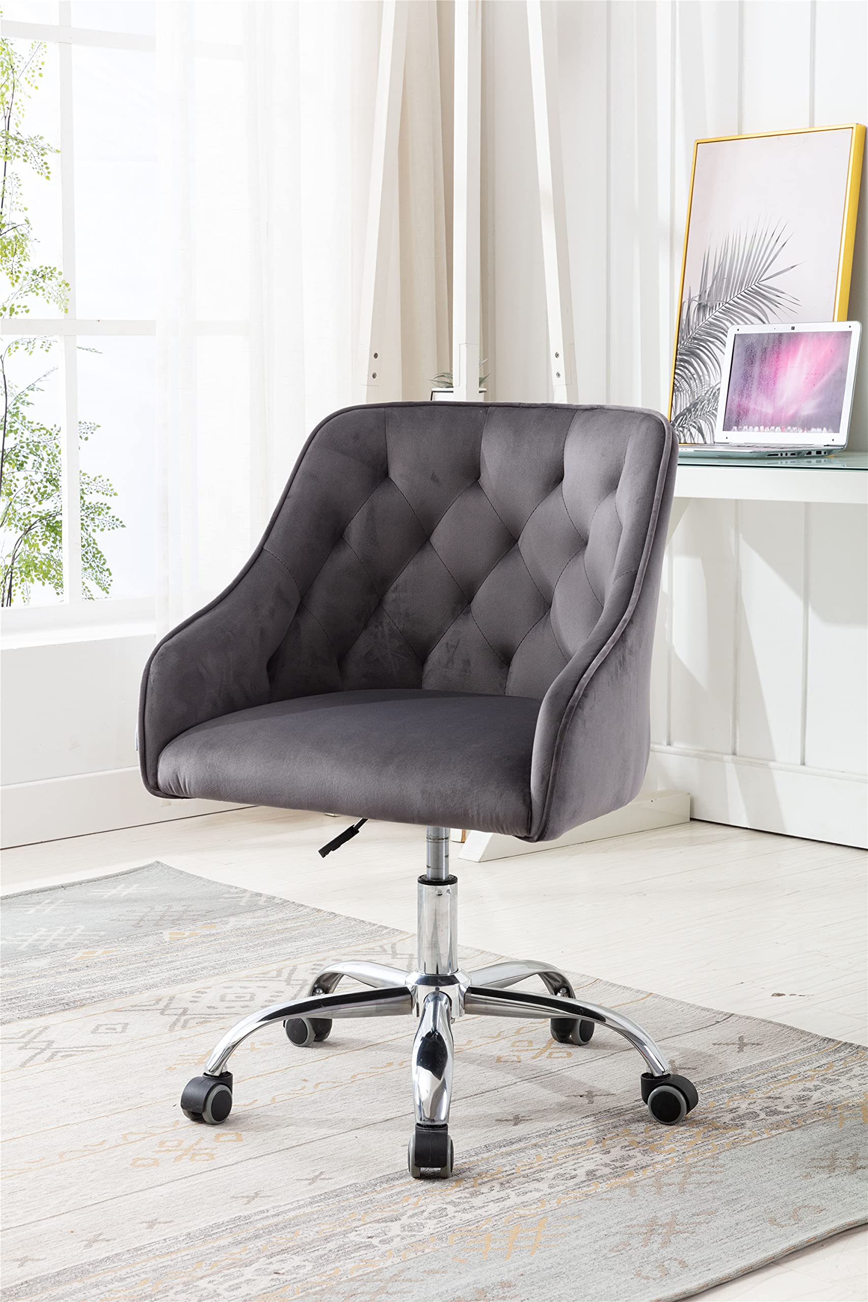 KUIKUI Shell Chair, Modern Leisure Office and Living Room Chair