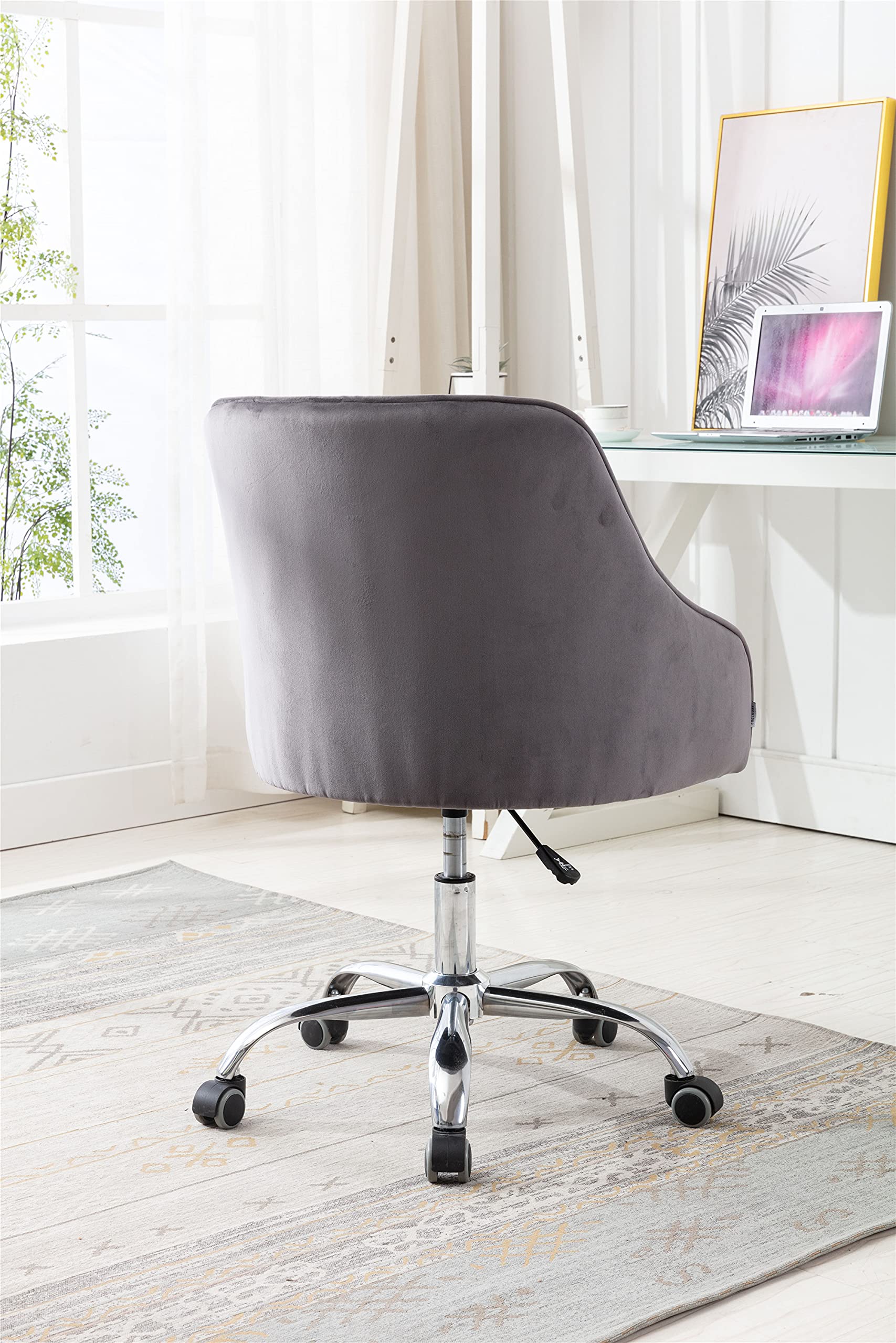 KUIKUI Shell Chair, Modern Leisure Office and Living Room Chair