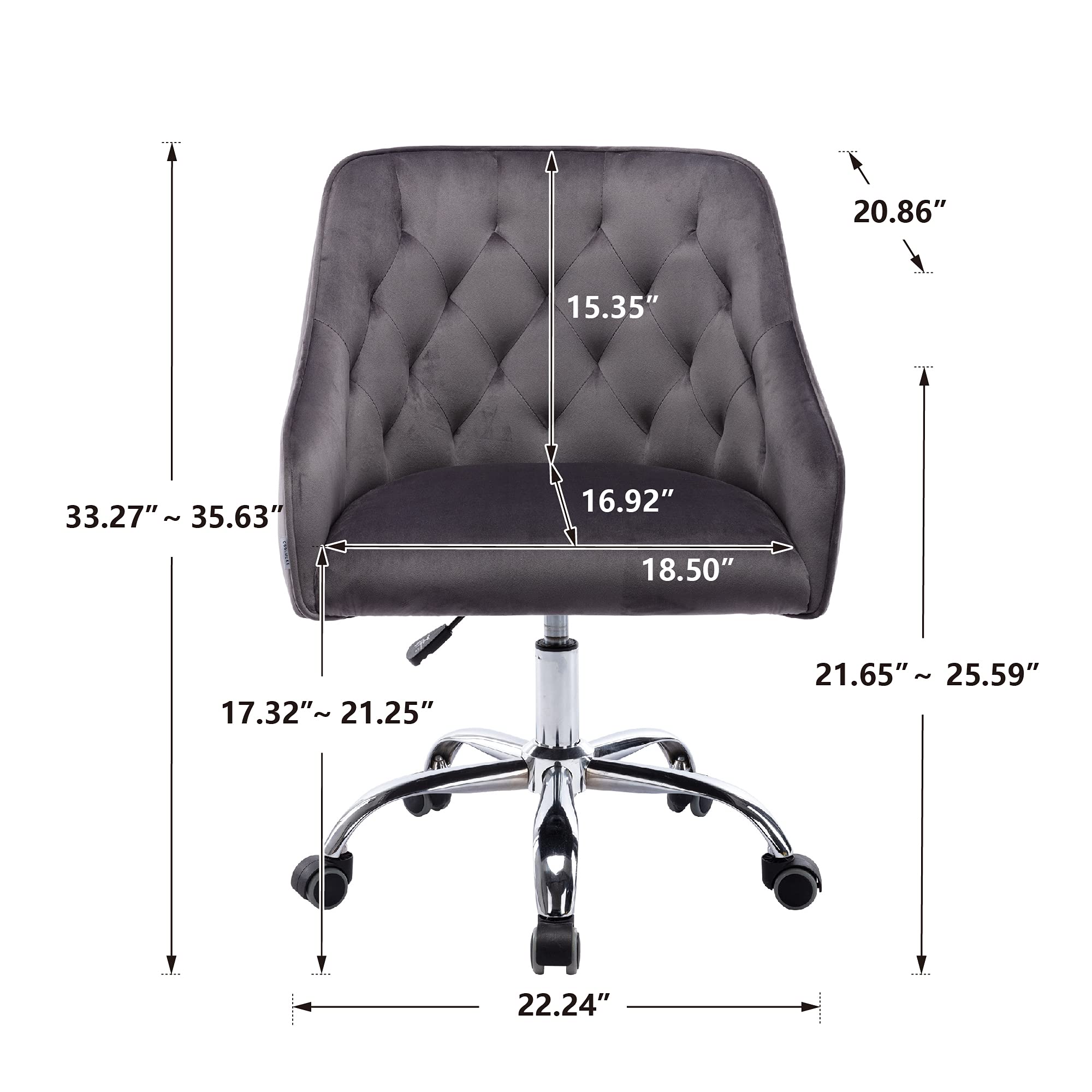 KUIKUI Shell Chair, Modern Leisure Office and Living Room Chair