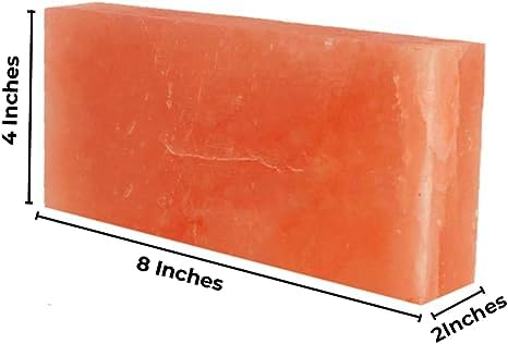 Himalayan Salt Lick Block for Horses, Deer-, Goats, Cattles & Cows | Pack of 2, Pink Salt Licks for Animals, Licking Salt Brick Packed with Minerals