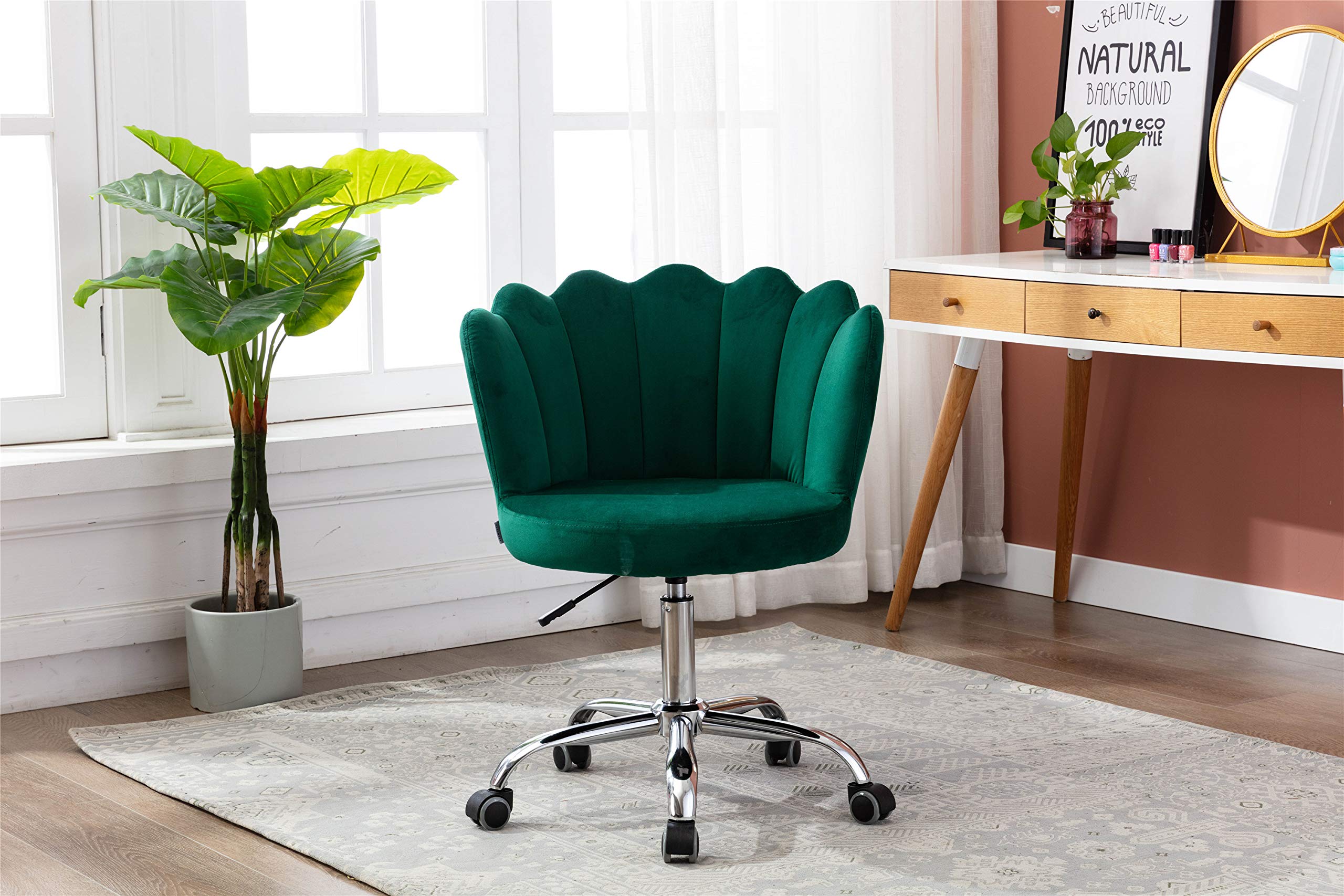 KUIKUI Modern Shell Chair for Living Room Bedroom, G, Stylish and Comfortable, for Home or Office Use
