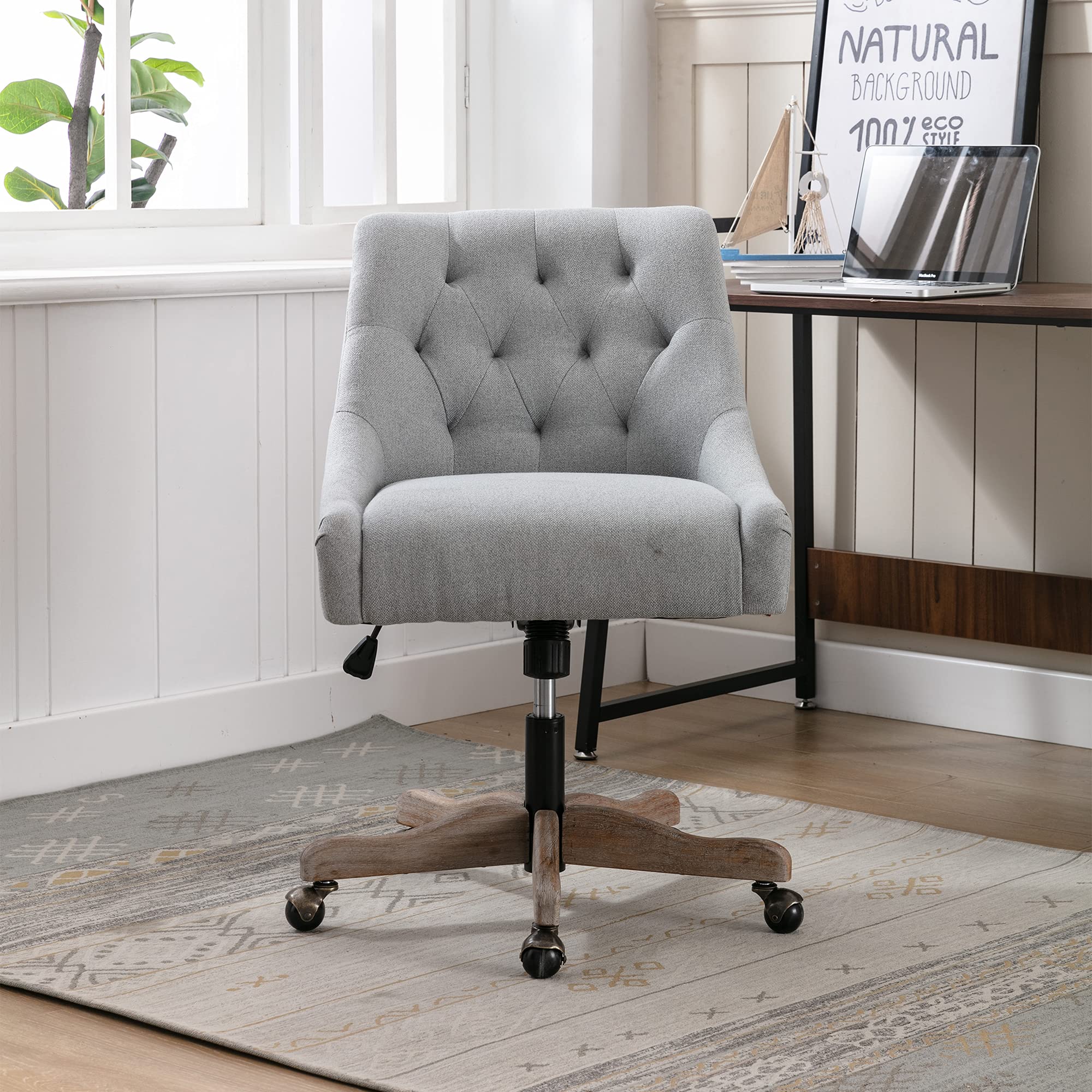 KUIKUI Modern Shell Chair for Living Room and Office