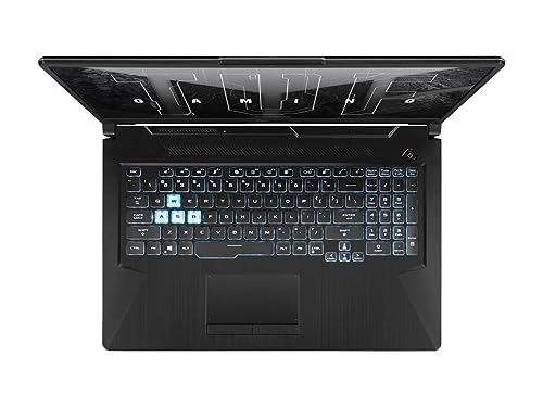 ASUS TUF F17 Gaming Laptop 17.3" FHD IPS 144Hz Anti-Glare 11th Gen Intel 6-Core i5-11400H >i7-10870H 64GB RAM 2TB SSD GeForce RTX 3050 4GB Graphic Backlit Thunderbolt 4 Win11 Black + HDMI Cable