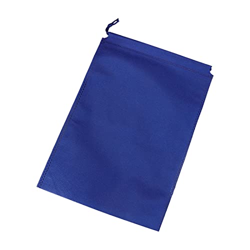 Shoe Bags Travel Storage Laundry Bags with Double Drawstrings Large Capacity Foldable Classified Shoe and Clothing Underwear Bags for Travel for Men and Women (Dark Blue) Clearence