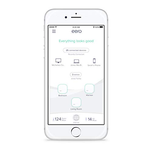Amazon eero Pro mesh WiFi router, 3 pack