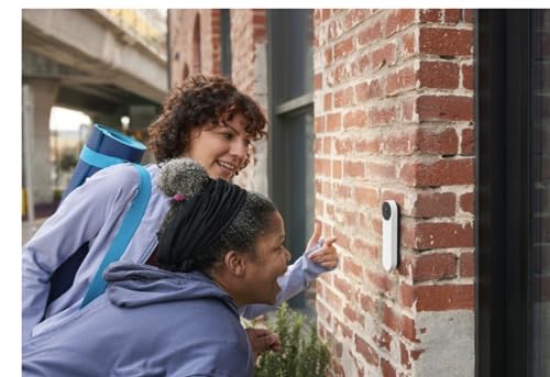 Google Nest Doorbell Wireless Battery Doorbell and 7-inch Screen Bundle (Wireless Doorbell)