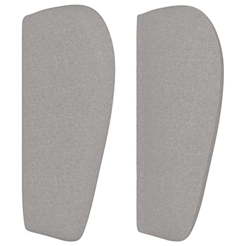 Headboard with Ears,Comfortable Headboard,College Headboard,Hotel Headboard,Bedroom Furniture,Modern Style,Soft Headboard,for Apartment,Bedroom,Study Room,Light Gray 40.6"x9.1"x30.7"/34.6" Fabric