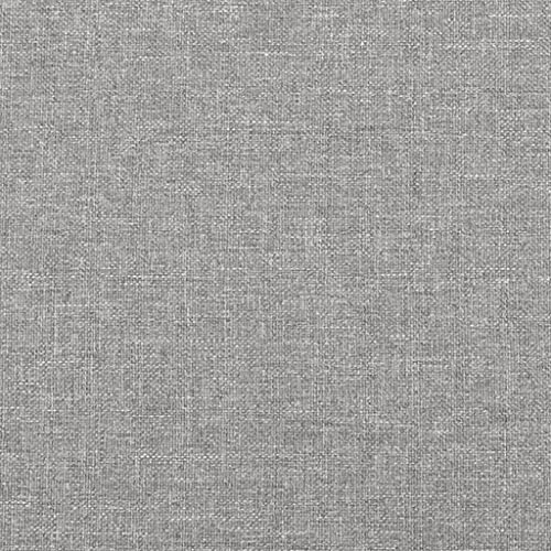 Headboard with Ears,Comfortable Headboard,College Headboard,Hotel Headboard,Bedroom Furniture,Modern Style,Soft Headboard,for Apartment,Bedroom,Study Room,Light Gray 40.6"x9.1"x30.7"/34.6" Fabric