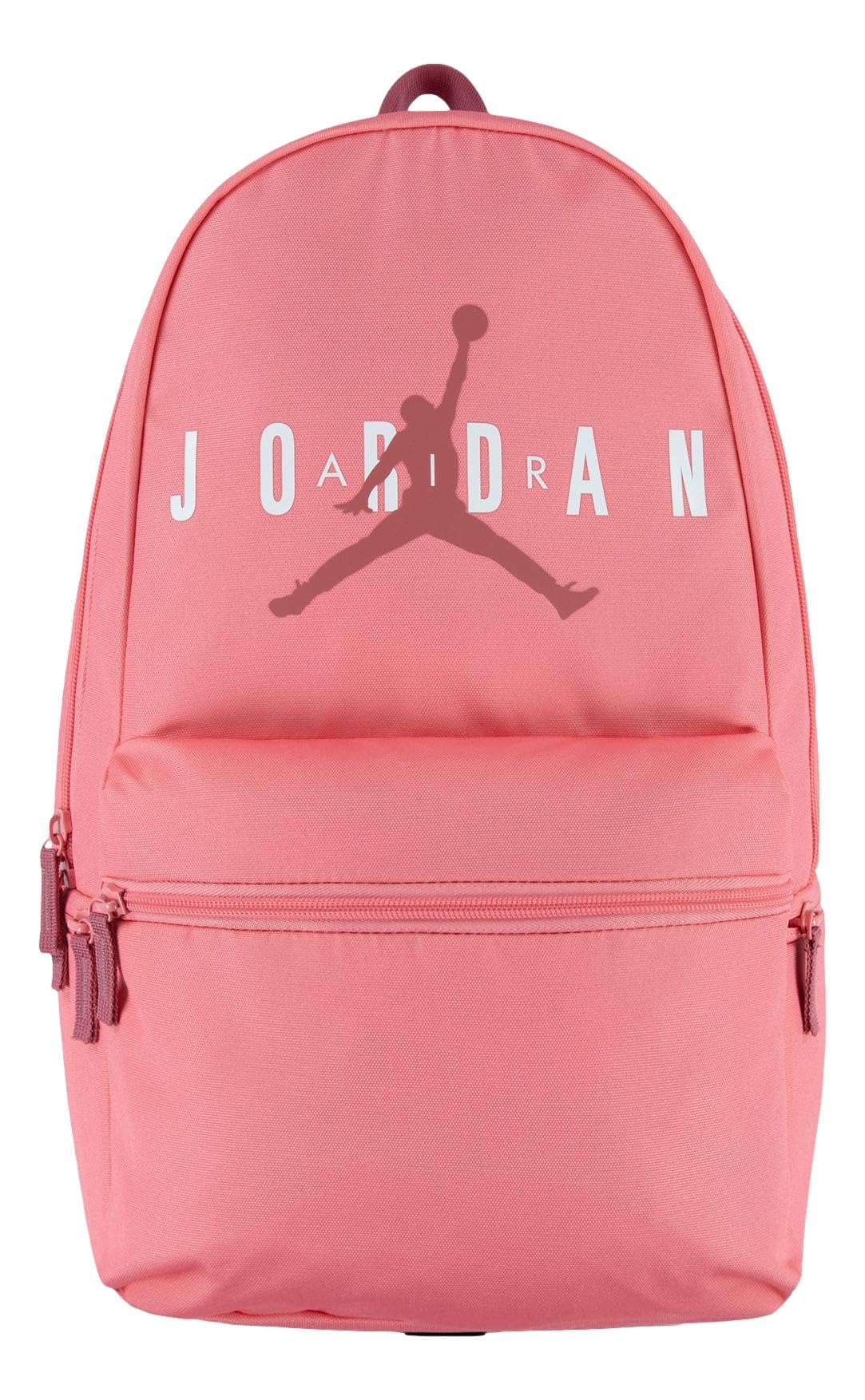 Jordan Backpack (One Size, Pink/White)