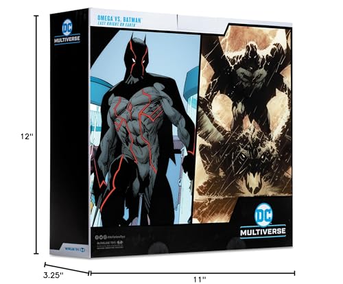 DC Multiverse McFarlane Toys Omega vs Batman 2pk