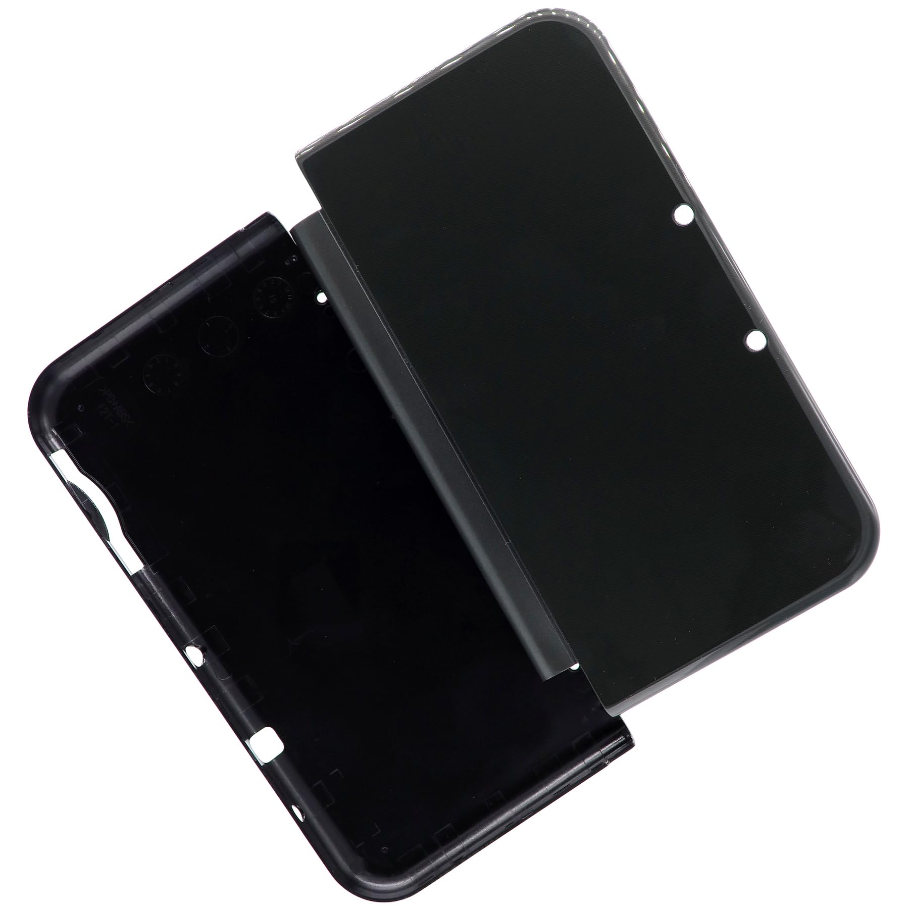 Deal4GO Housing Shell Cover kit Front & Back Faceplate Case Replacement for Nintendo New 3DS XL/New 3DS LL 2015 Console (Grey/Black)