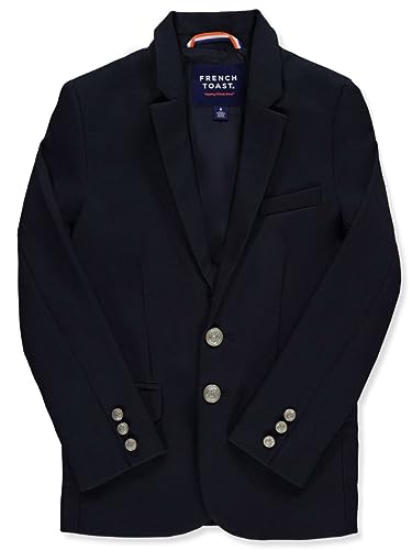 French Toast Men's Classic School Blazer, Navy
