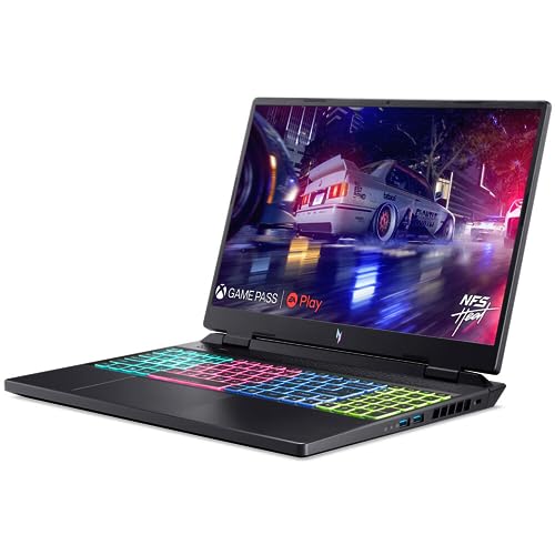 acer Nitro 16 Gaming Laptop 2023 16” 1920 x 1200 IPS 165 hertz Intel Core i7-13700H NVIDIA GeForce RTX 4050 6GB GDDR6 32GB DDR5 2TB SSD Four-Zone RGB Backlit Keyboard Windows 10 Home