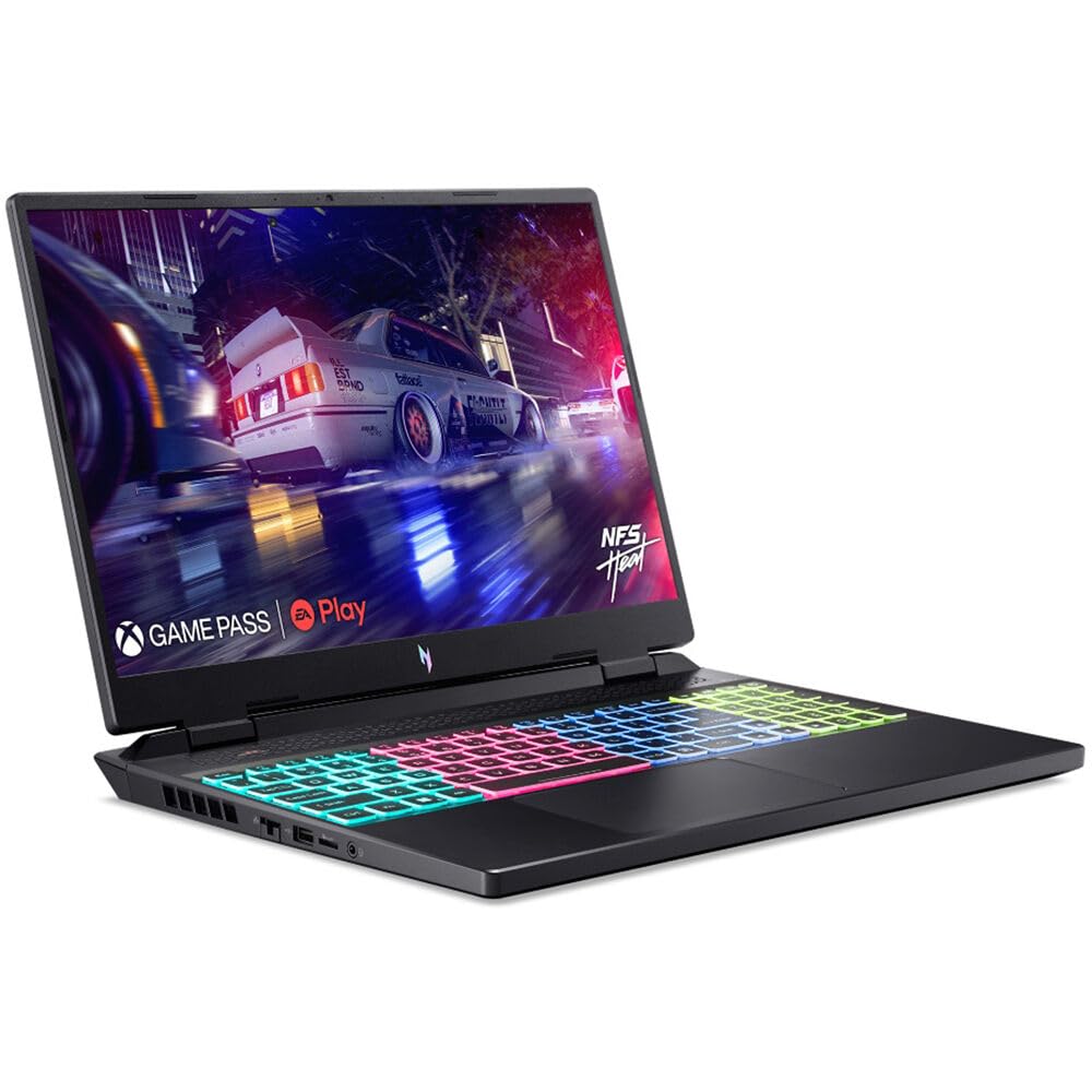 acer Nitro 16 Gaming Laptop 2023 16” 1920 x 1200 IPS 165 hertz Intel Core i7-13700H NVIDIA GeForce RTX 4050 6GB GDDR6 32GB DDR5 2TB SSD Four-Zone RGB Backlit Keyboard Windows 11 Pro