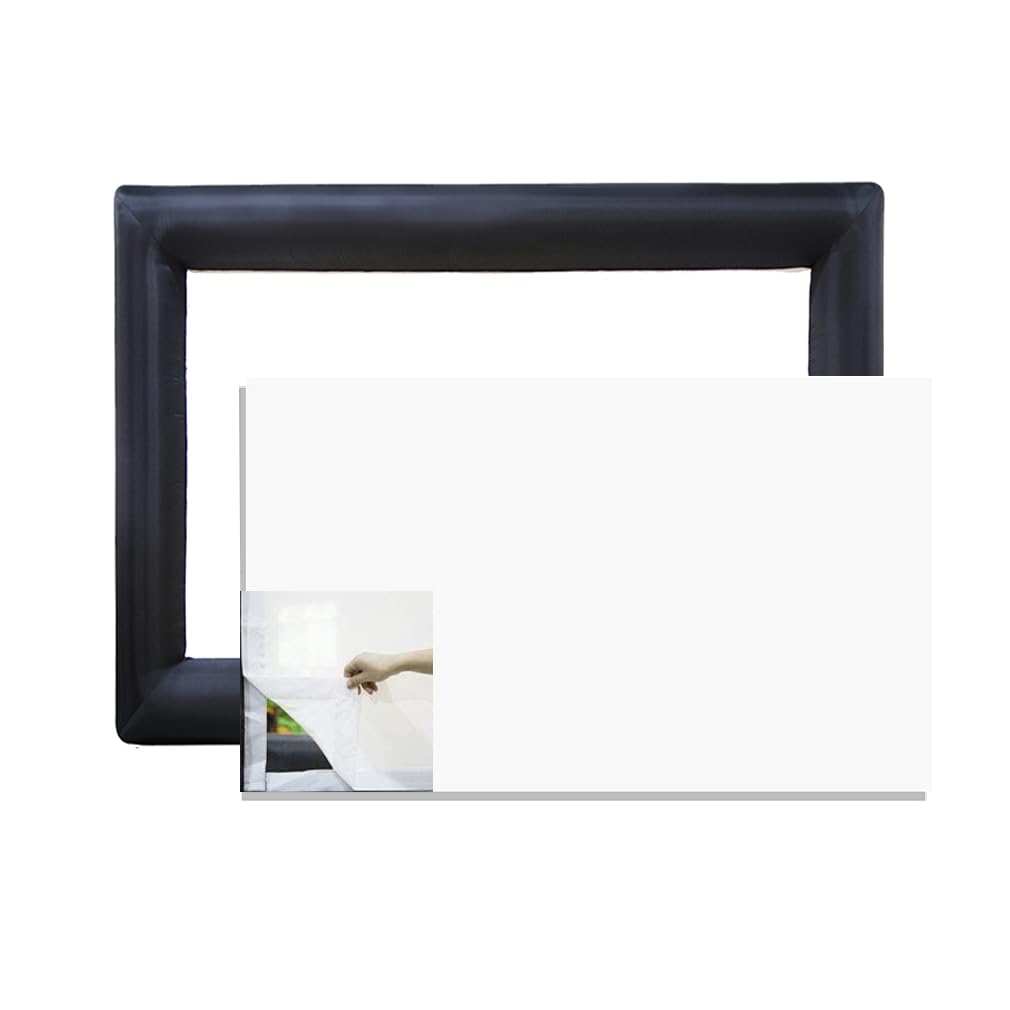 Replacement White Screen 26ft Inflatable Projector Screen for WGIA,No Seam，Inflatable Frame is not Included