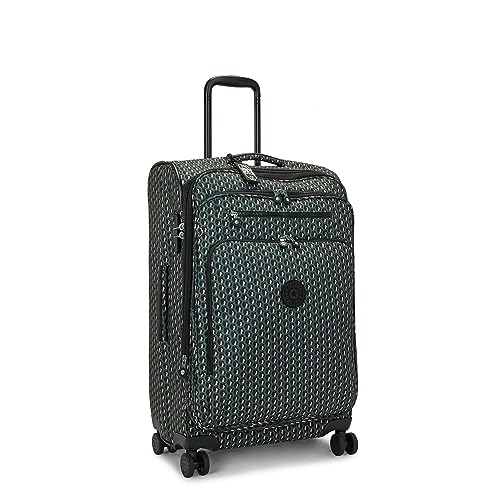Kipling New Youri Spin Medium 4 Wheeled Rolling Luggage 3D K Pink