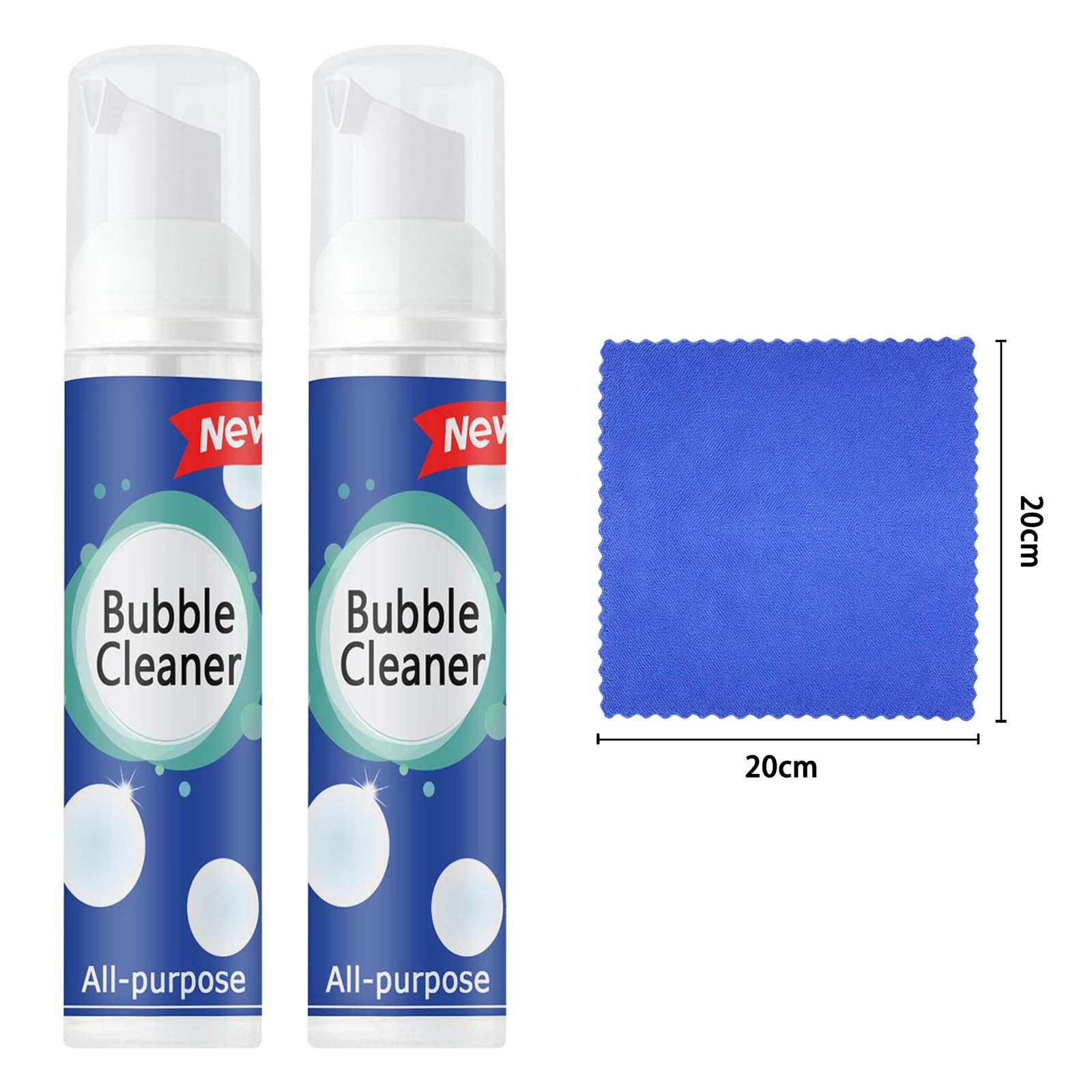 LINIREAU 2 Pcs bubble cleaner, Foaming Heavy Oil Stain Cleaner, Kitchen Deep Cleaning Spray, Stubborn Grease & Grime Remover For range hoods, ovens, grills, pots, sinks, and other furniture