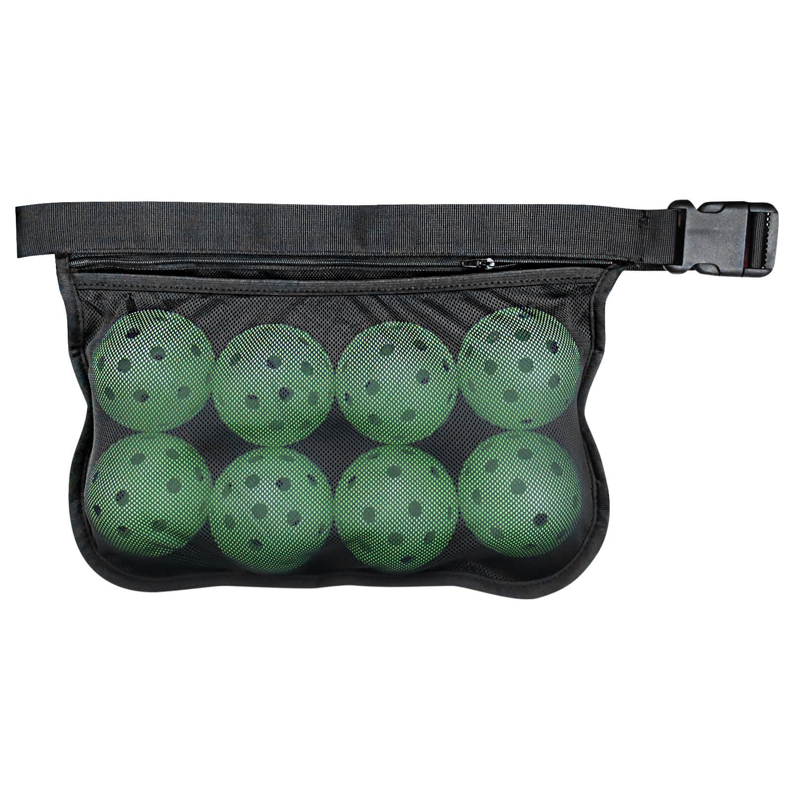 LEWSHQI Pickleball Ball Holder,Tennis Ball Holder,Adjustable Waist Ball Holder for Pickleball/Tennis,Pickleball Accessories Men,Tennis Training Equipment,Pickleball Training Equipment