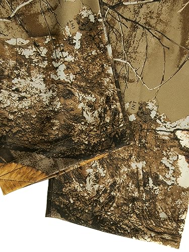 Realtree Unisex Kid's Performance Thermal Underwear Long Johns Base Layer Set, Edge, 8