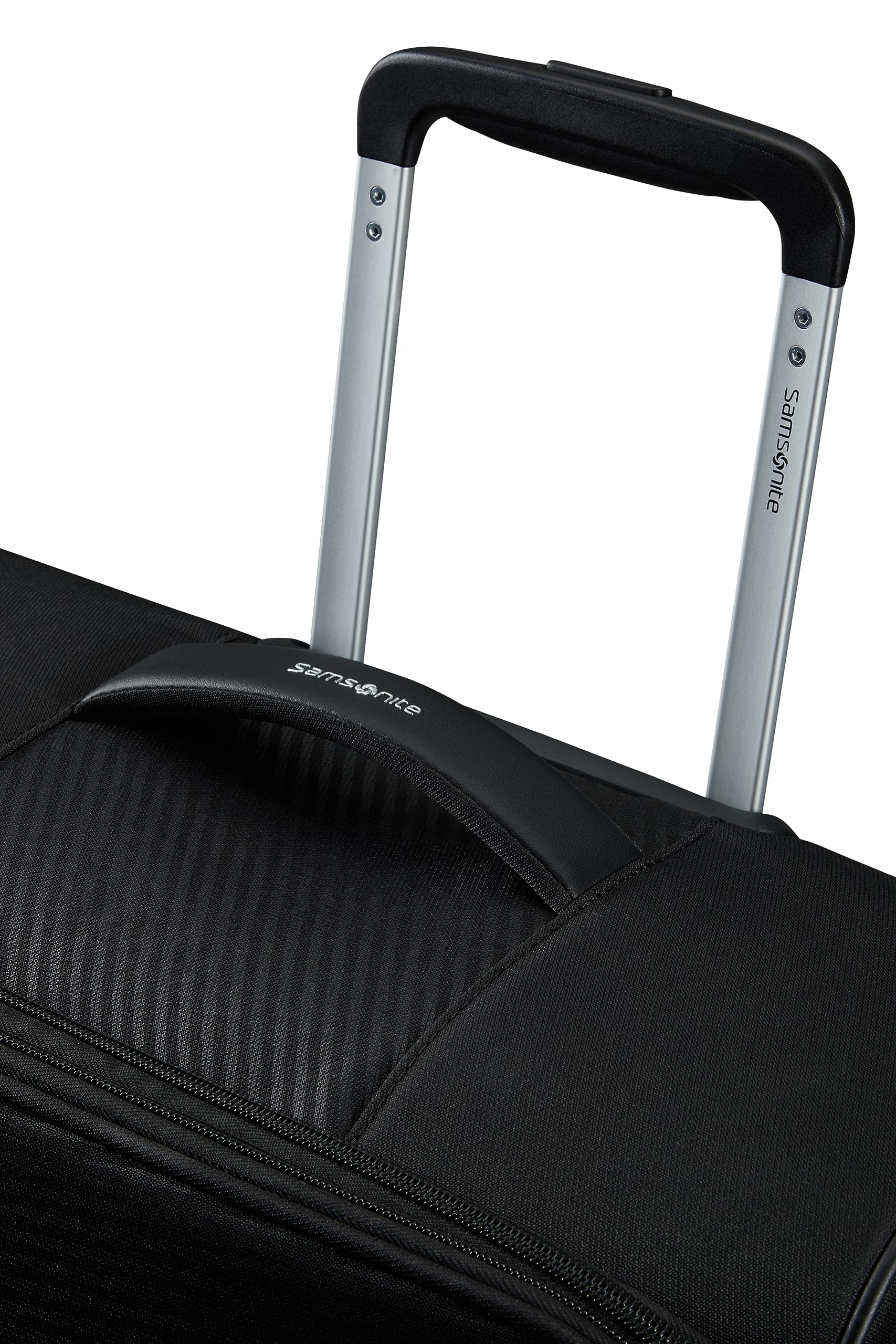 Samsonite Suitcase, Black (Black), Spinner M (66 cm-67/73 L)
