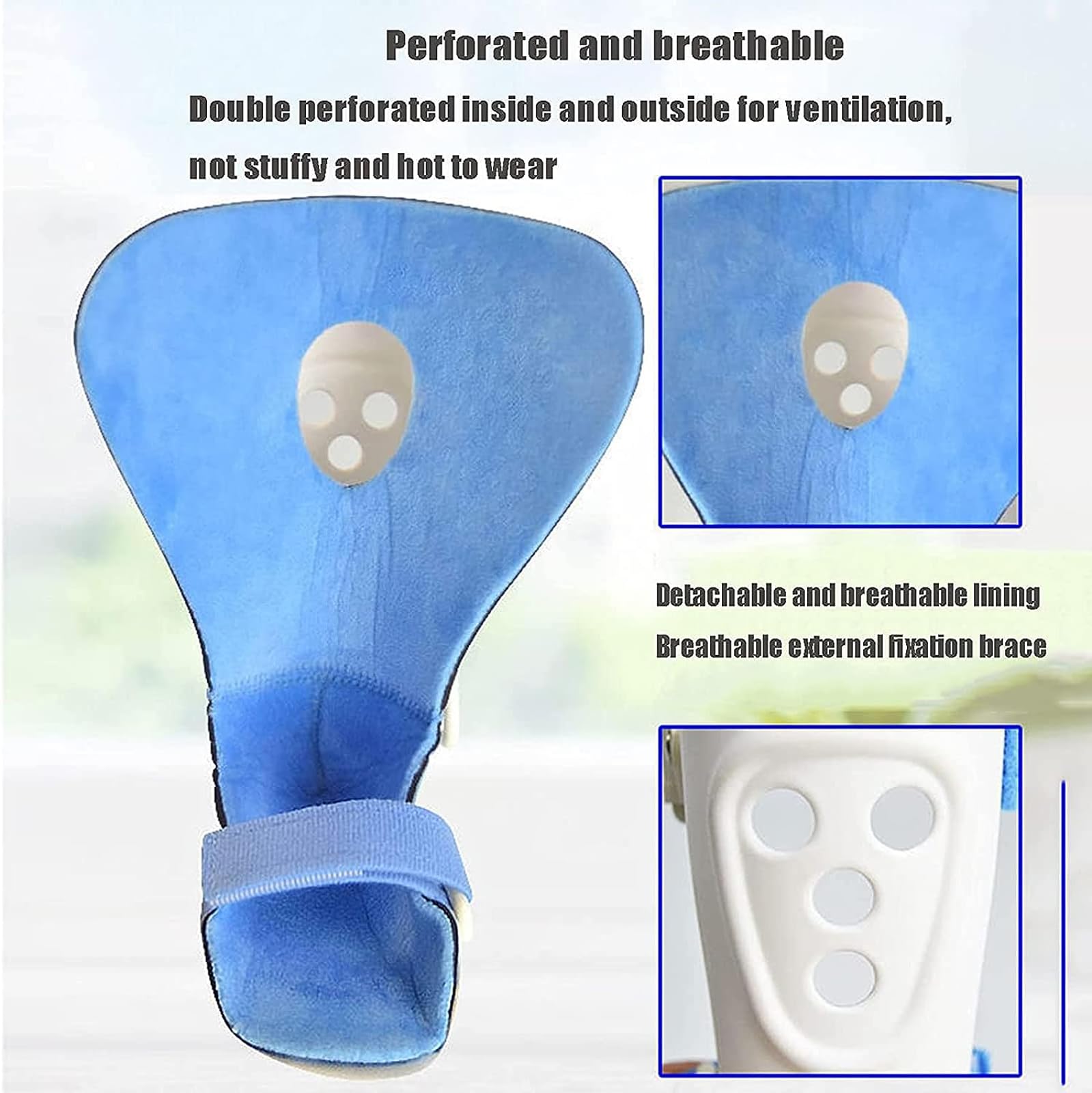 UZIAH Kids Drop Foot Splint Othopedic Ankle, Foot Brace Night Splint Support For Ankle Sprain Fracture Fixation Brace for Varus Correction Foot Support,Right,S