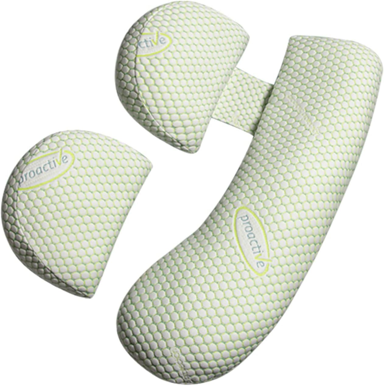Fantastisch Pregnancy Pillow for Pregnant Women, Soft Pregnancy Body Pillow,Support for Back, HIPS, Legs, Maternity Pillow with Detachable and Adjustable Pillow Cover