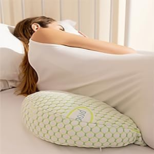 Fantastisch Pregnancy Pillow for Pregnant Women, Soft Pregnancy Body Pillow,Support for Back, HIPS, Legs, Maternity Pillow with Detachable and Adjustable Pillow Cover