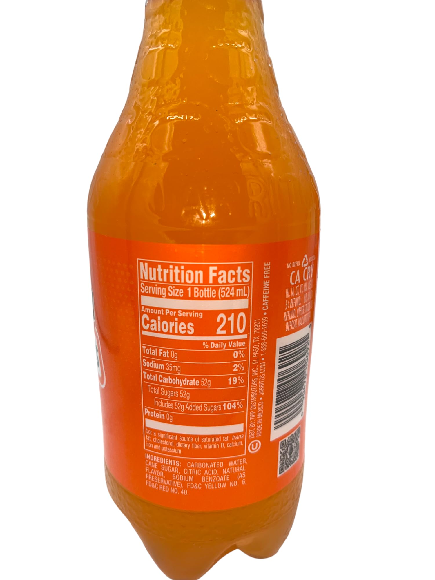 DESPENSA COLOMBIANA Mandarin Soda Bundle of 2 Bottles- Includes 2 Bottles of Mandarin Jarritos - Jarritos Case - Jarritos Pack - Mexican Drinks Jarritos (Mandarin, 35.4 Ounce)