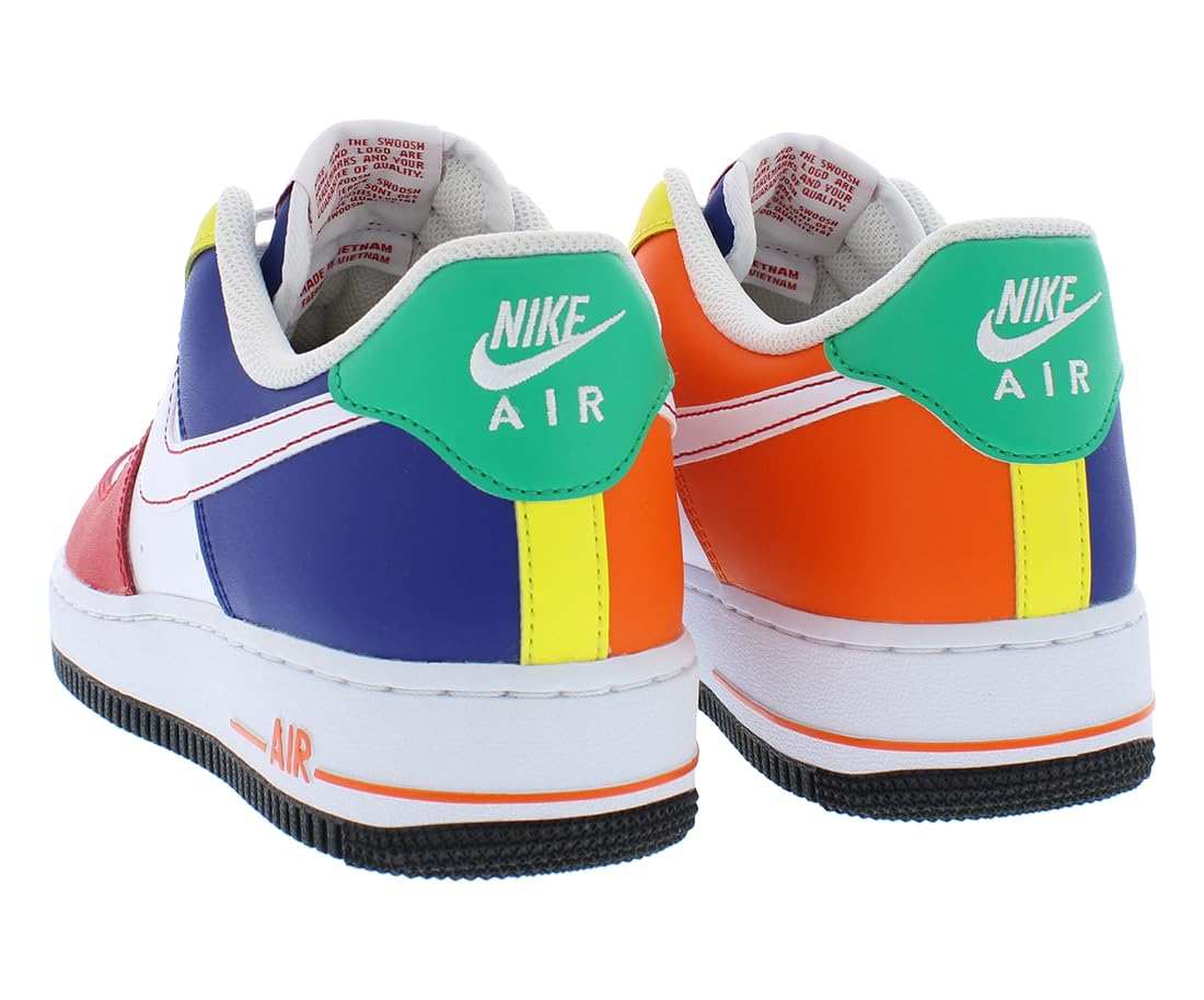 Nike Air Force 1 '07 LV8 University Red/White Rubix Cube Mens Size 11.5