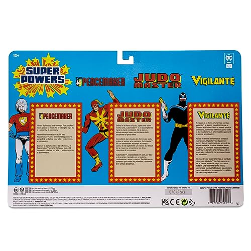 McFarlane Toys - DC Super Powers Peacemaker Judo Master & Vigilante 3pk 4.5in Action Figure