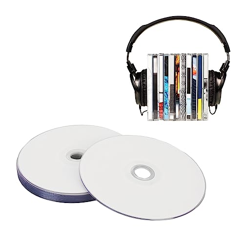Mini Recordable Blank DVD R Discs Disk, 4.7GB 16X High Speed Blank DVDs for Burning Video,DVD Discs Blank, Recordable DVDs for Music Video Photos(10 PCS)