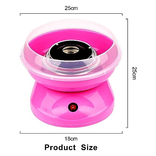 INGKE Candy Floss Maker, Cotton Candy Machine for Kids Cotton Candy Machine Electric DIY Cotton Candy Floss Sugar Machine for Children's & Kids Birthday Party