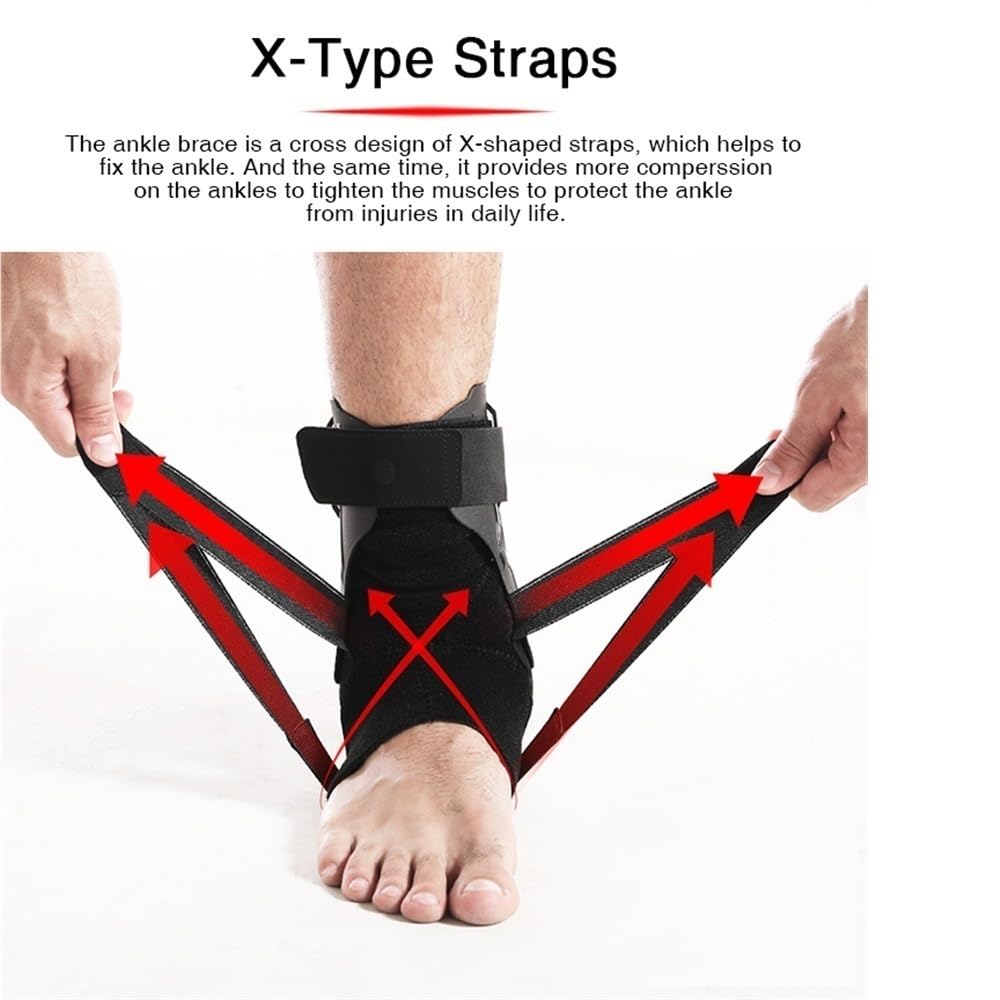 AWEMED Plantar Fasciitis Night Splint Ankle Support Adjustable Ankle Sprain Orthopedic Stabilizer Night Splint for Heel Pain Support Strap Brace Bandage Foot Guard Protector