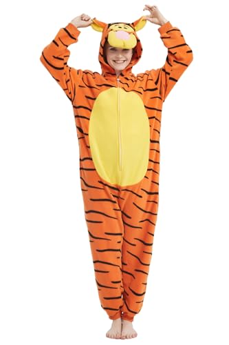 Waninxoin Unisex Adults Halloween Costumes Onesie Animal Outfit Sleepwear animal One-piece pajamas