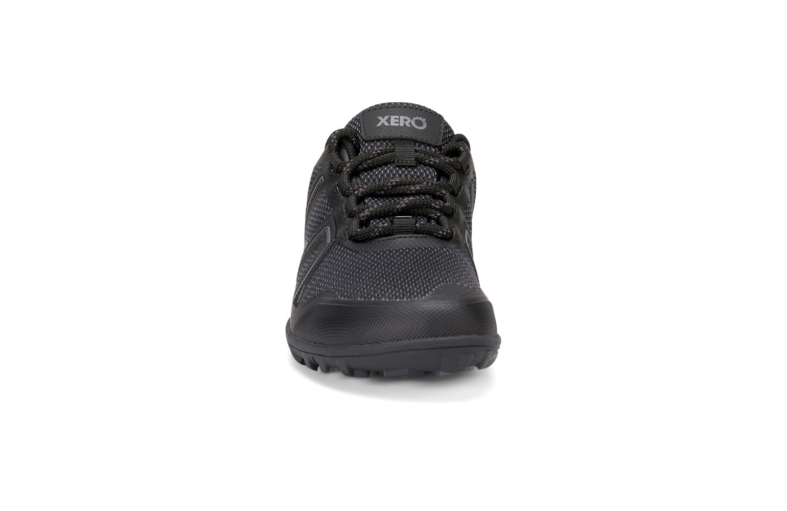 Xero Shoes Men's Mesa Trail Barefoot Waterproof Trail Runner Black, 13
